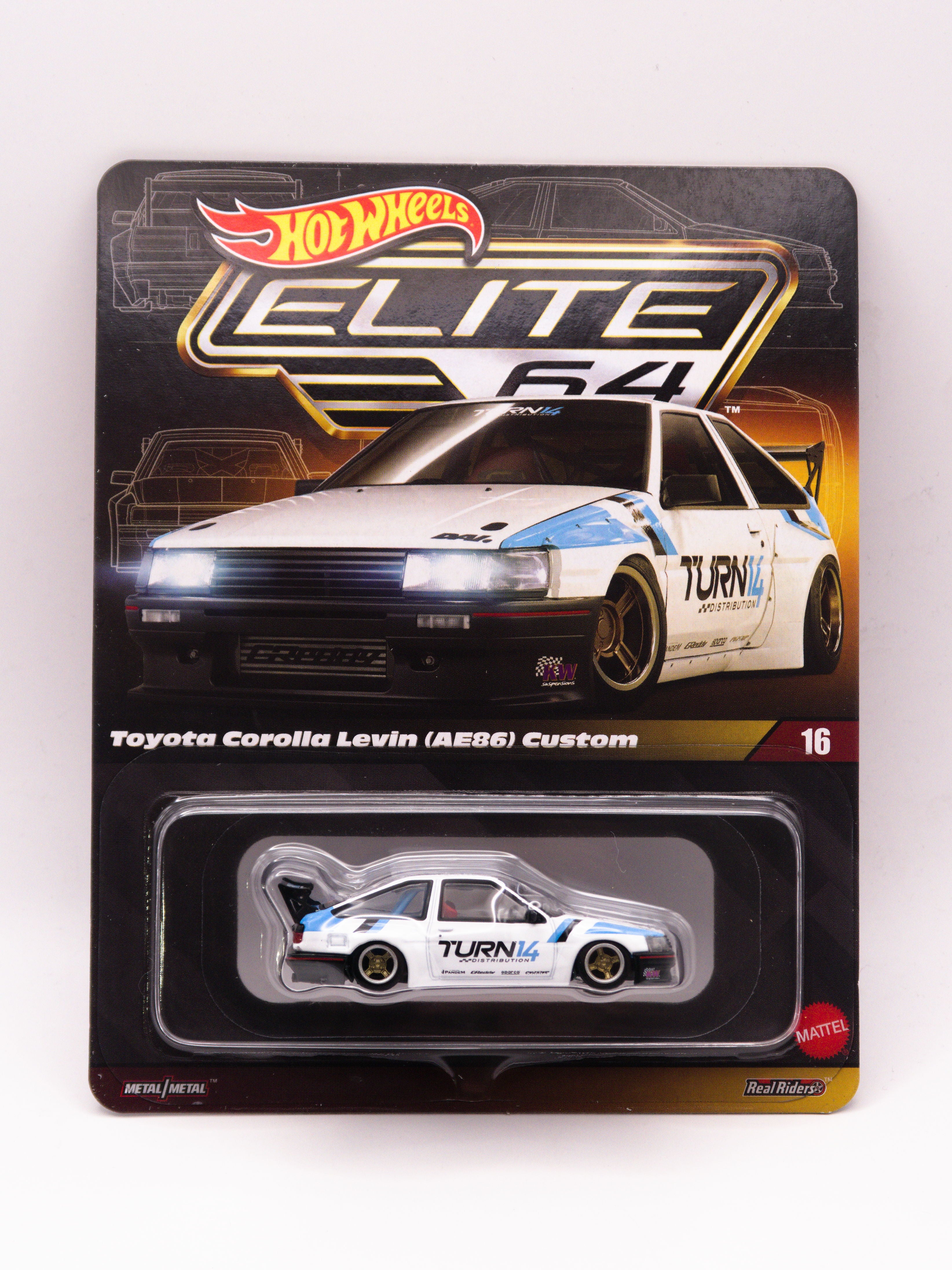 Elite 64 Toyota Corolla Levin (AE86) Custom White – Skalper